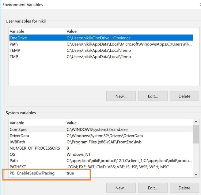 Power BI SAP BW Connector – Enable Tracing – business intelligist